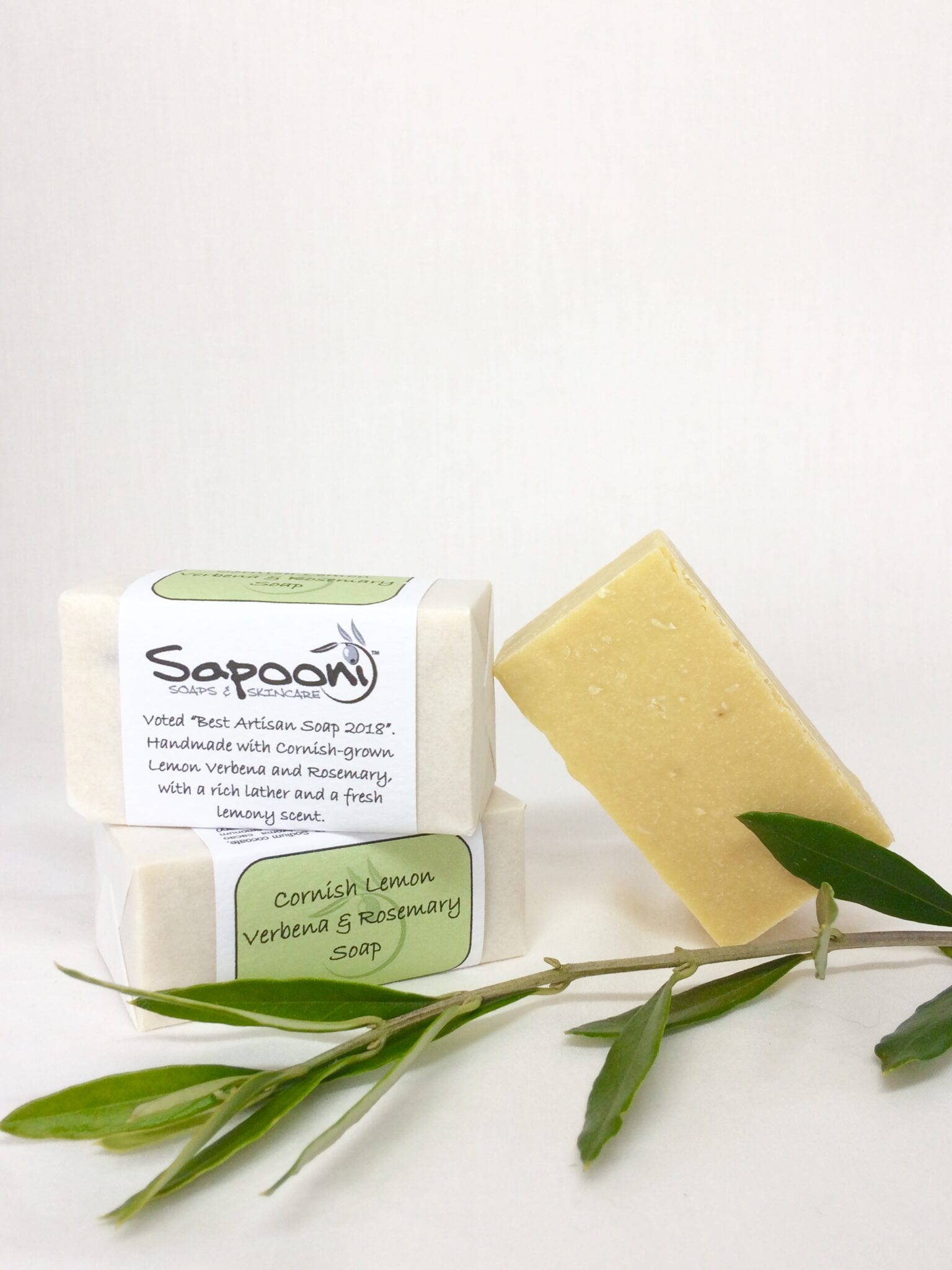 Cornish Lemon Verbena And Rosemary Soap Sapooni